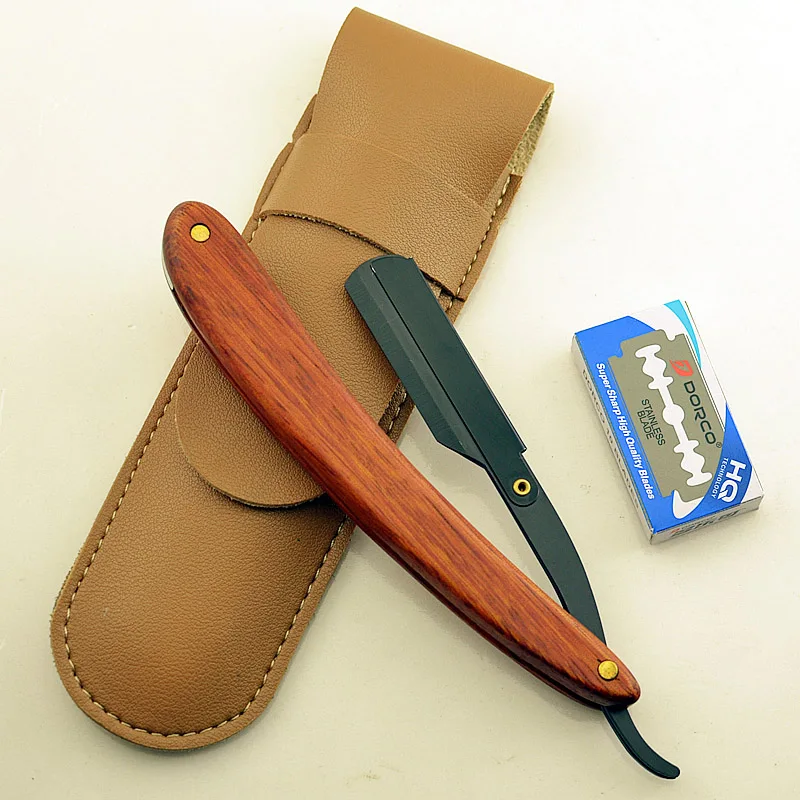 1 X Pure Wood Shaving Razor/Cut Throat Razors/Men Razor(coolcut)+ Free ...