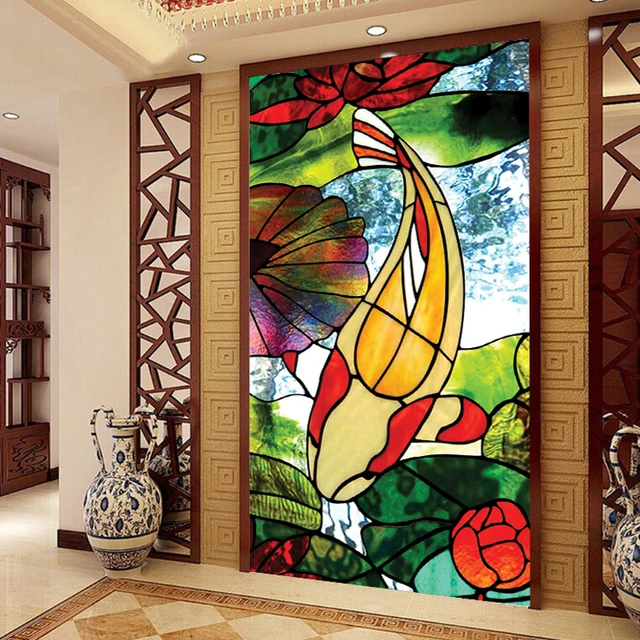 Coloured Frosted Glass Designs