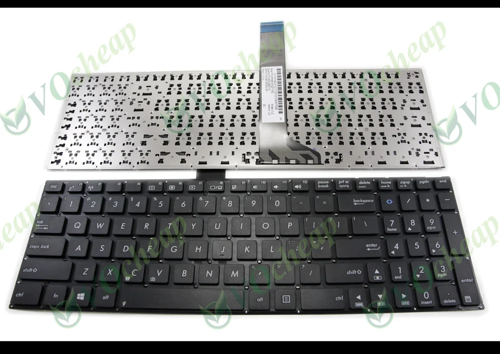 Asus k56 k56c k56ca a56 k56cb 용 새 노트북 키보드 미국 버전 bz. n0s5q. 001|keyboard ...