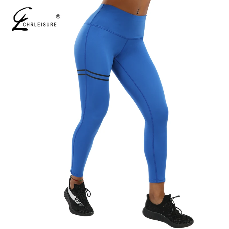 Chrleisure Women High Waist Workout Legging Fitness Clothings Sexy Push