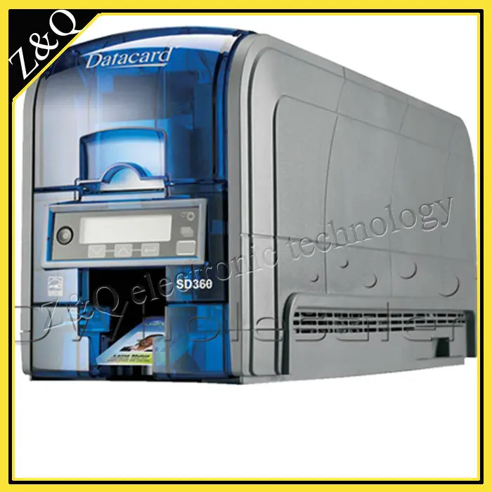 High Quality ID PVC Plastic Card Printer Datacard SD360 Dual-Sided With ...