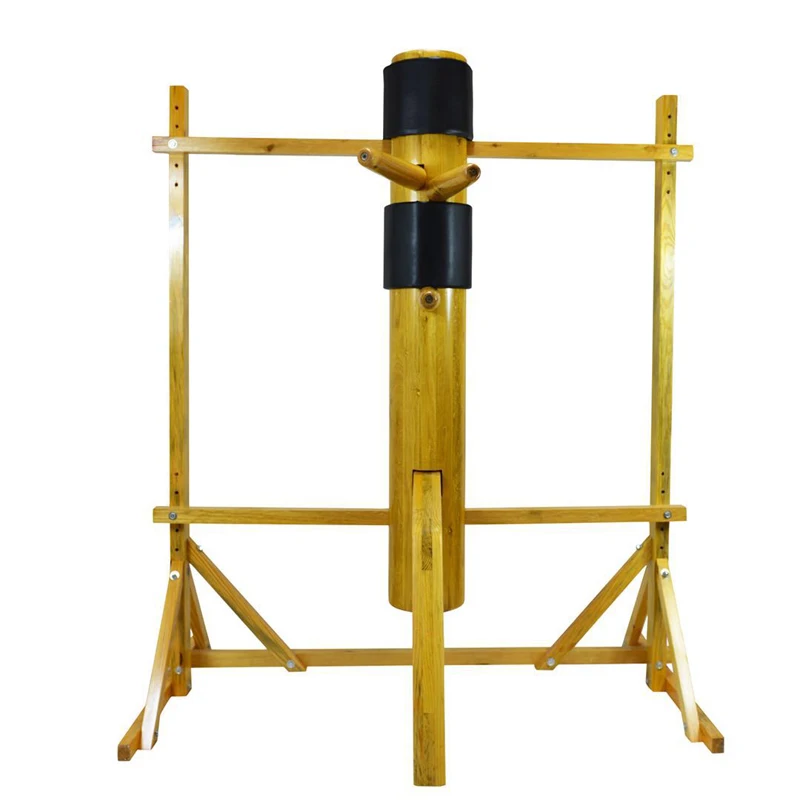 China kungfu solid wood dummies Ip Man training wooden dummy height ...