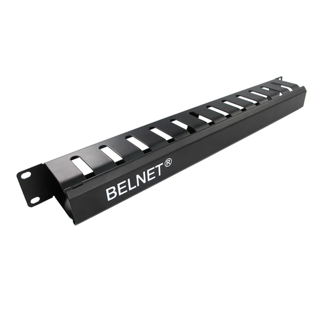 RJ45 Ethernet Cable Supervisor organizer 1U 19'' Inch metallic with 12 ...