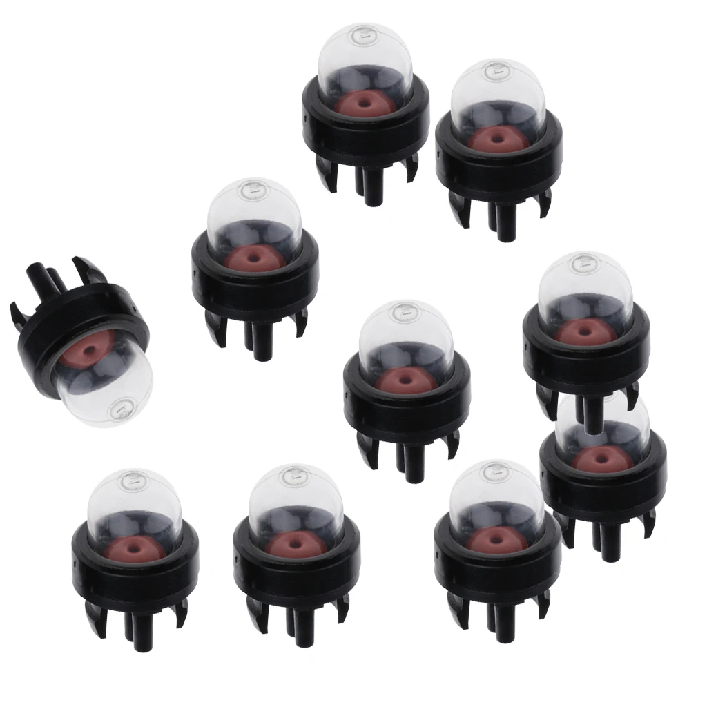 10x Petrol Strimmer Primer Fuel Bulb Pump Bulb Trimmer Carburetor 188 ...
