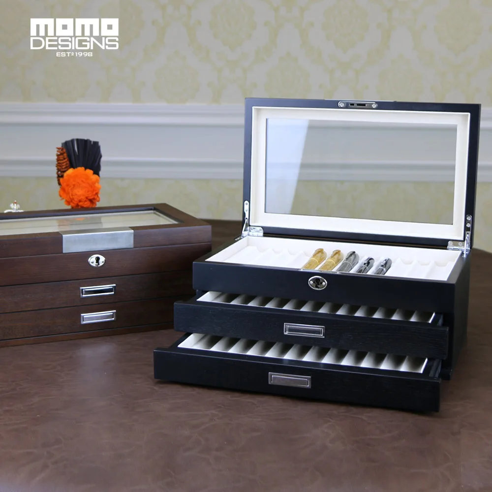 Aliexpress.com : Buy Wooden pen box for 12 60 piece Pen Collection ...