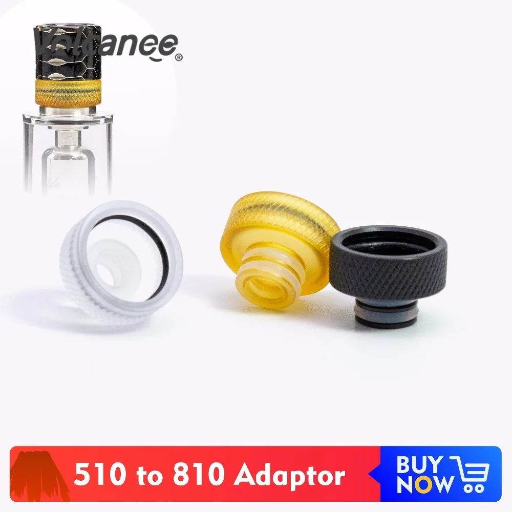 Volcanee 510 to 810 Connector Mouthpiece Drip Tip Heat Sink Adaptor ...