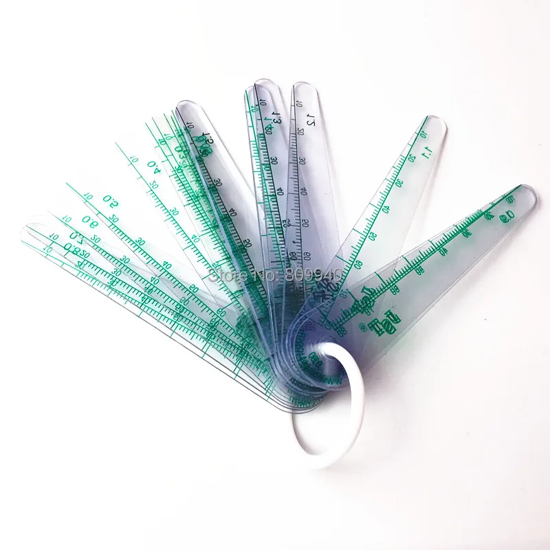 0.01 2mm 0.05 1mm 0.25 2.0mm JST Thickness Plastic Plug Feeler Gauge ...