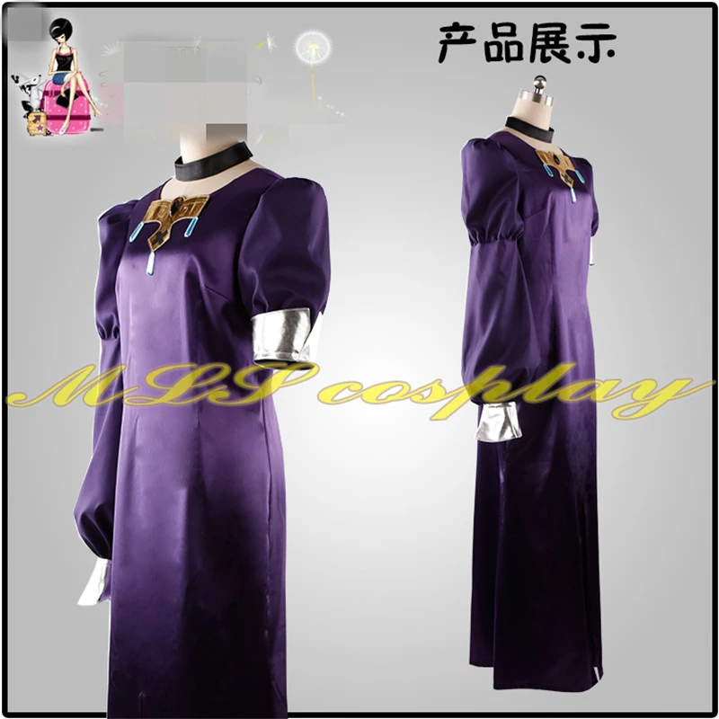 Hot Anime New Clothing Fate Medea Dress Costume Cosplay Woemn Dress D ...