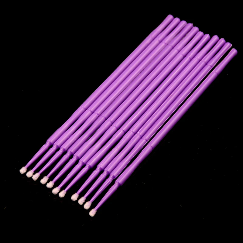 100pcs-Purple-Microblading-Micro-Brushes-Swab-Lint-Free-Tattoo ...