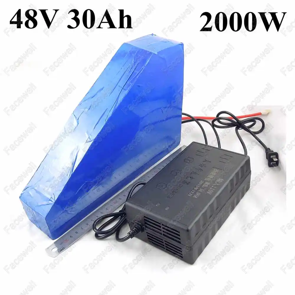 48v 30ah Lithium Triangle Li-ion Battery 1000w 1500w 2000w 48v 30ah ...