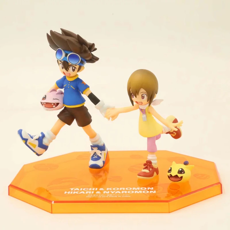 4" Digital Monster Anime Digimon Adventure Yagami Taichi & Koromon ...