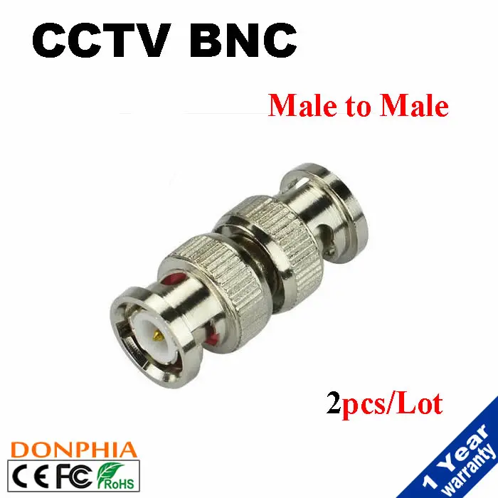 2pcs/lot CCTV Accessories BNC Male to Male CCTV Security Coax Coupler ... 2pcs/lot CCTV Accessories BNC Male to Male CCTV Security Coax Coupler ...