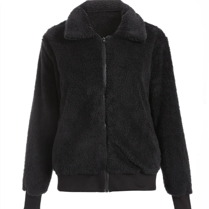2018 New Fur Coat Winter Women Sheepshkin Coat Teddy Coat Female Jacket ...
