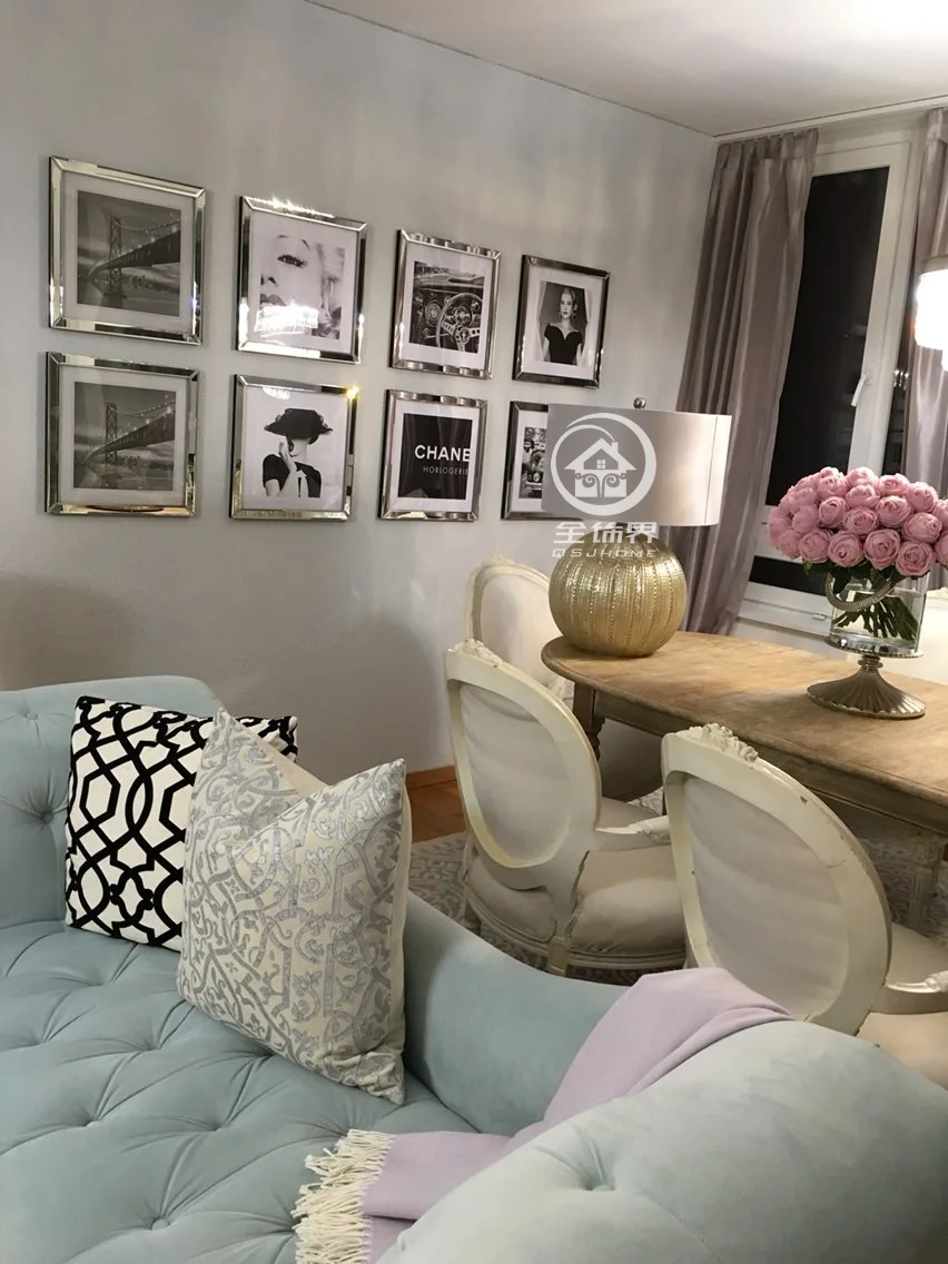 Квадратные настенные фоторамки зеркальные фоторамки художественные ...