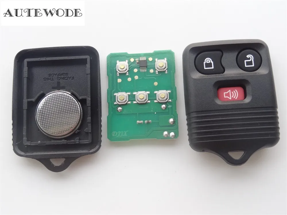 AUTEWODE Folding Remote Key C Max Ka Key Case fit for FORD 3 BTN Remote ...
