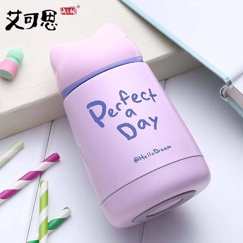 Thermos Children Cartoon Rabbit Vacuum Flasks 300ml Double Layer ...