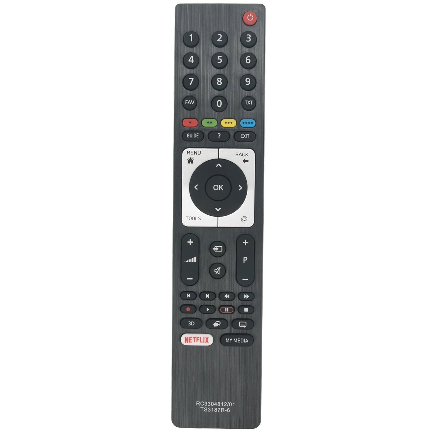 Mando a distancia con reemplazo de TS3187R 6 para TV Grundig, mando a ...