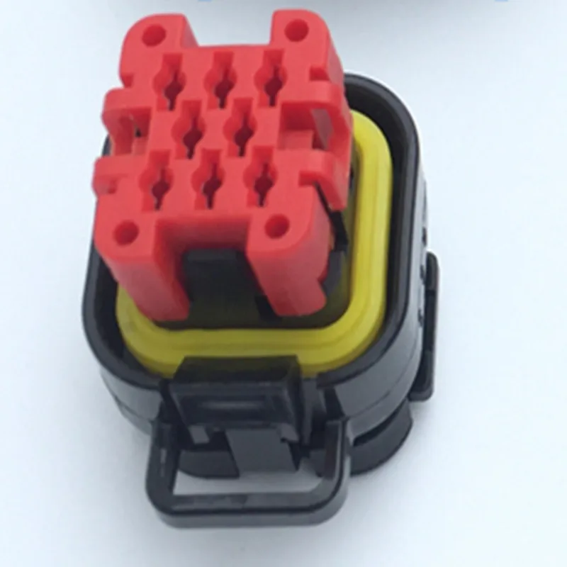 5pcs/lot ECU 8 Pin/Way Tyco AMP Female Waterproof Automotive Connector ...