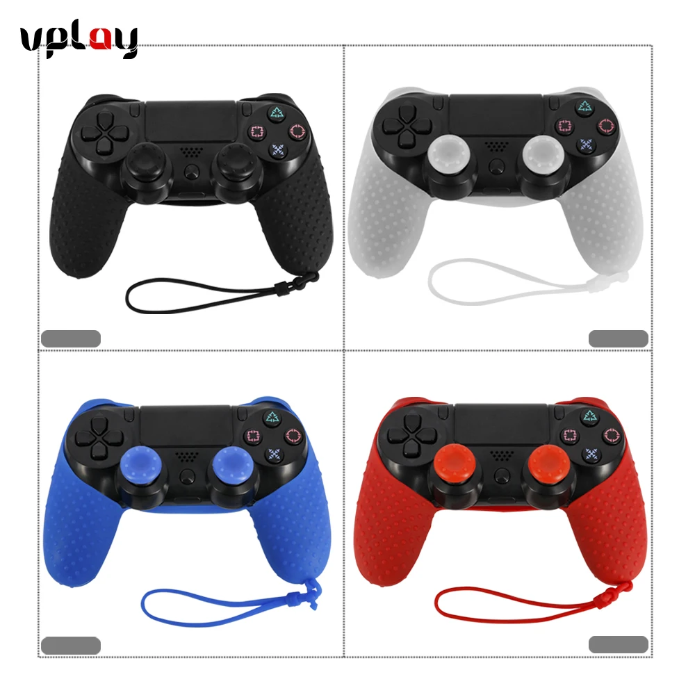 VPLAY game case for ps4 New Anti slip Protective Silicone Case for ...