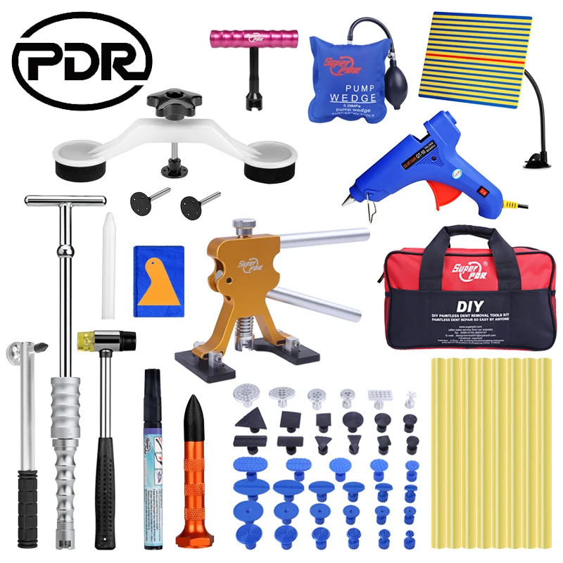 PDR Line Board Paintless Car Dent Removal Dent Puller ชุดซ่อมเครื่องมือ ...