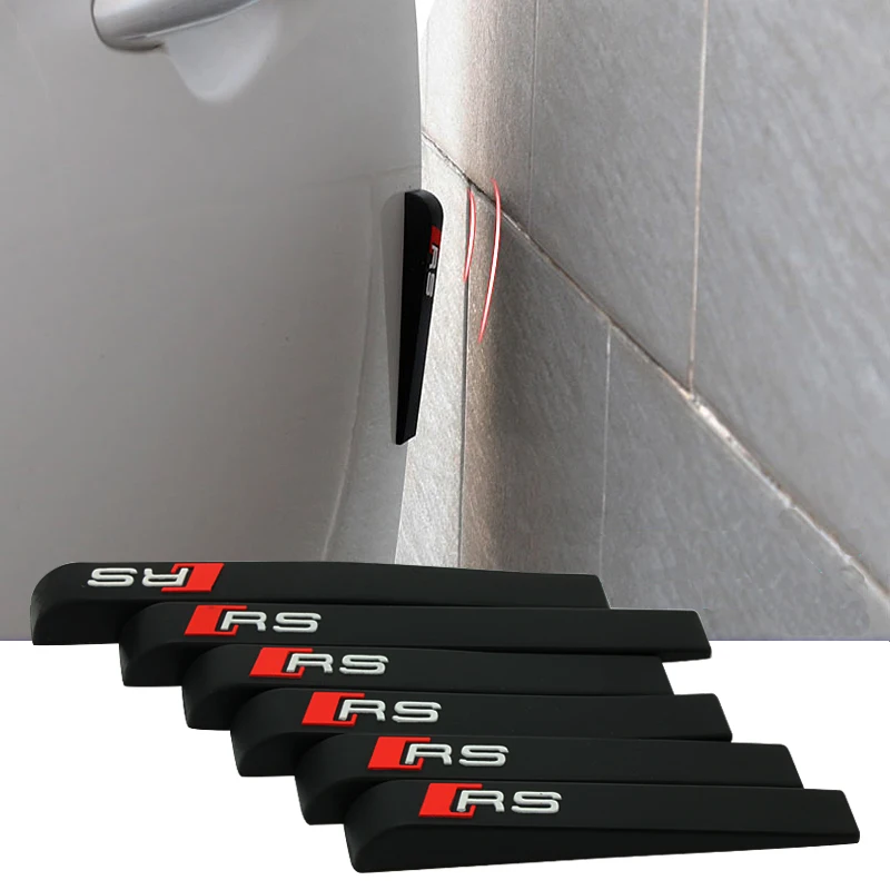 Car Anti Collision Strip Bumper Protector Anti rub For AUDI RS A1 A3 A4 ...