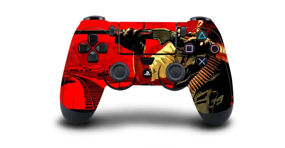 Red Dead Redemption 2 PS4 Skin Sticker for Sony PlayStation 4 ...