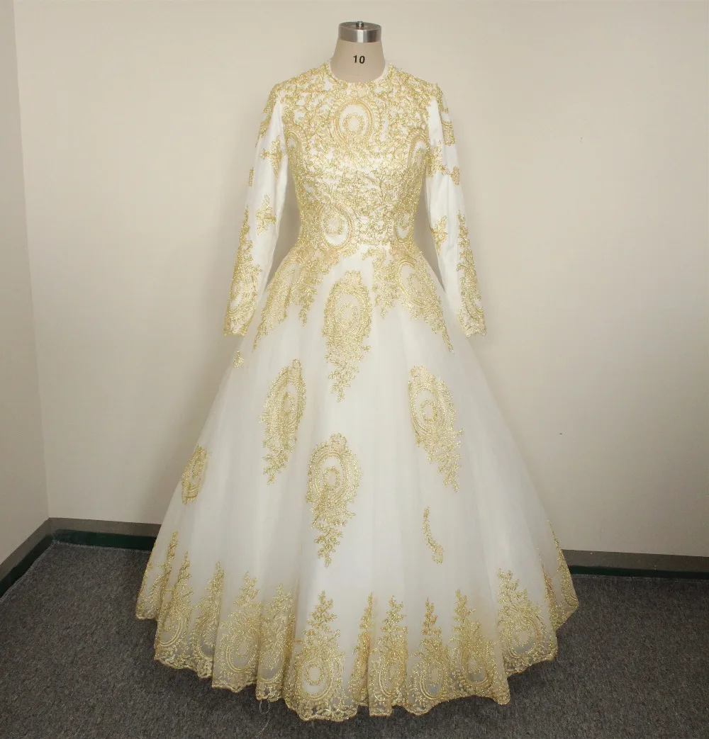 Online Buy Wholesale gold wedding dress from China gold wedding dress ...