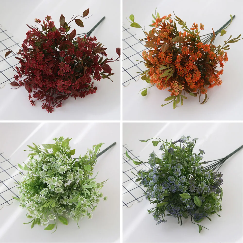 Artificial Daisy Flowers Bouquet For Wedding Bridal Decoration ...