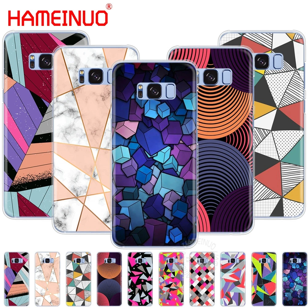 HAMEINUO triangles geometric graphic cell phone case cover for Samsung ...