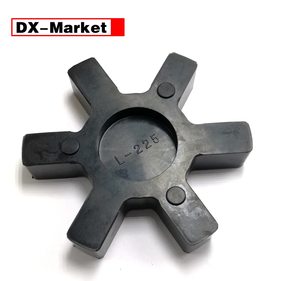 L075 Flexible NBR Rubber Spider Center Insert, 4 Jamaica