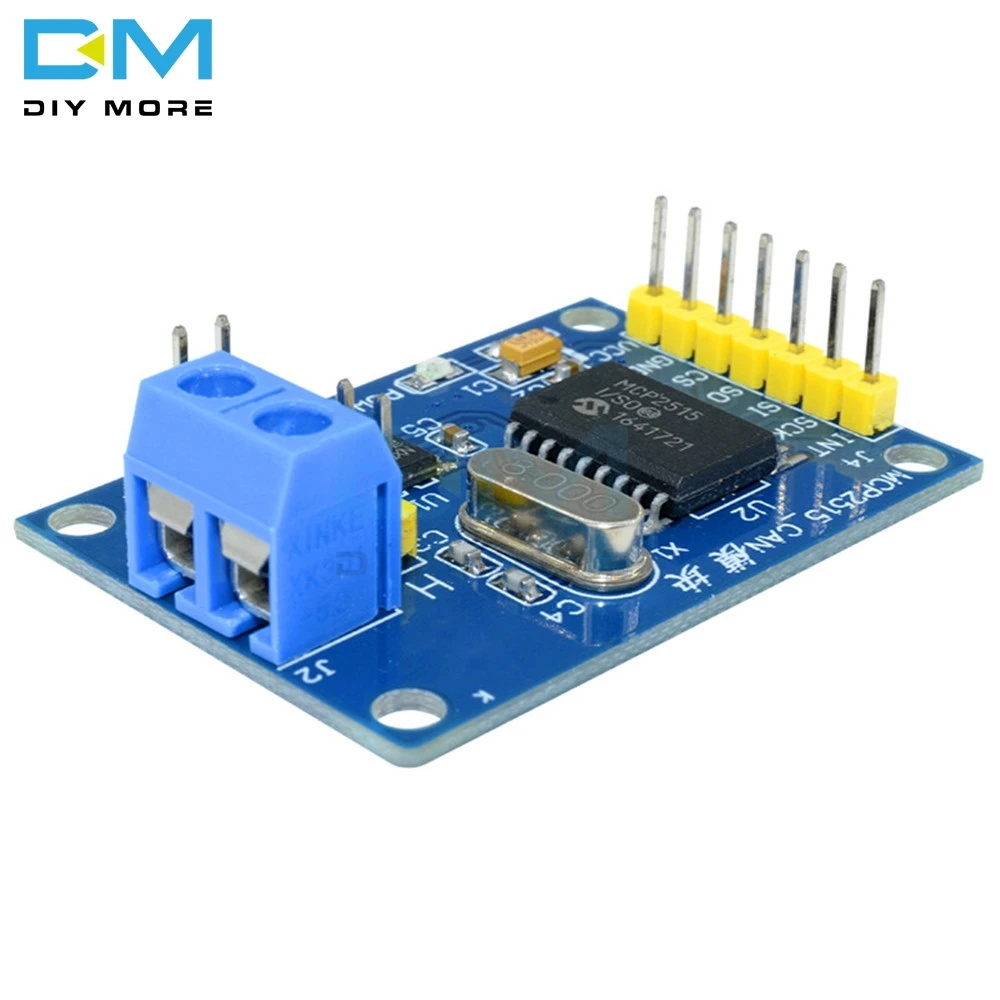 MCP2515 CAN Bus Module TJA1050 Receiver SPI Module For Arduino Support ...
