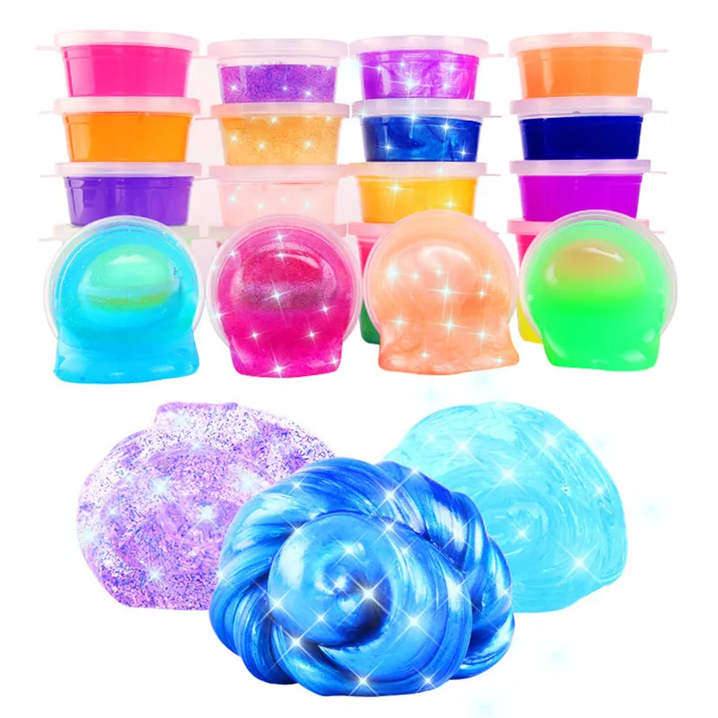 24 PCS Colorido de Cristal Lama Não Tóxicos Brinquedos Pinata Luminosa ...