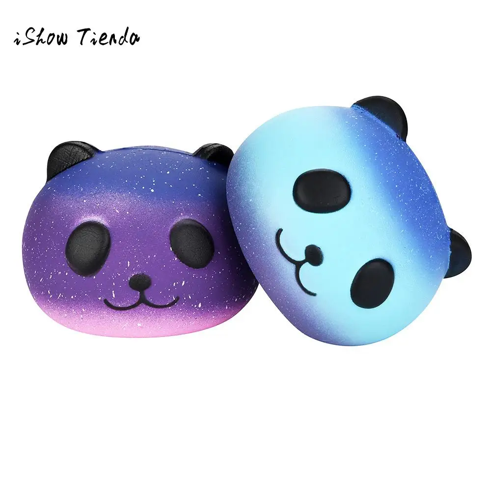 2PCS Squish Antistress Galaxy Cute Panda Squishy Kids Toys Simulation ...