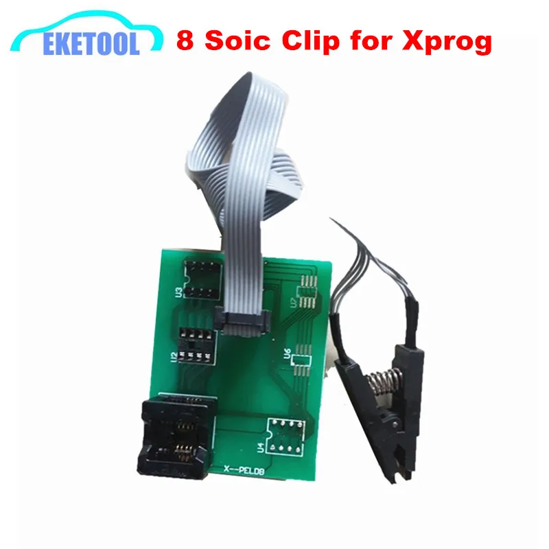 Eeprom Board Adapter 8 Soic Clip For Xprog V5 60 V5 70 V5 74 Upa Green