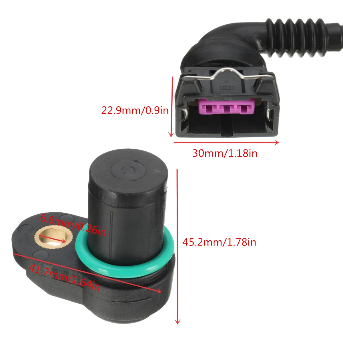 Купить черный и распределение Кэм положение датчика для BMW е38 Е39 е53 ...