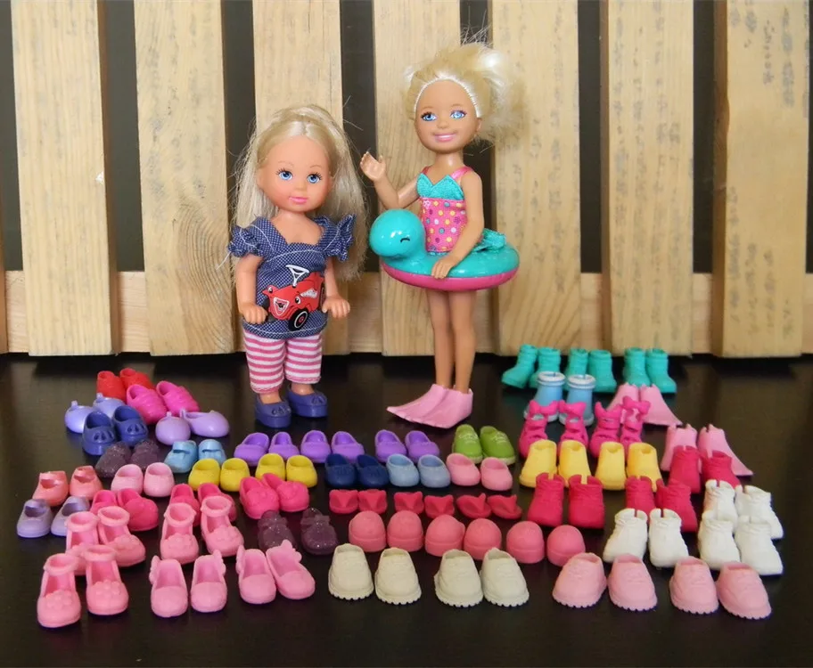 10Pairs-lot-Many-Styles-Cute-Mini-Doll-Shoes-Fashionable-Simba-Little ...