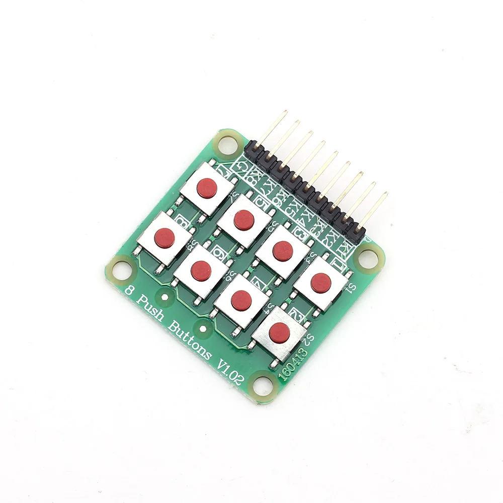 Monday Kids 2pcs/lot 2x4 Keypad 4x2 Keypad Push Buttons 8 Key Board Matrix Keyboard Button for ...