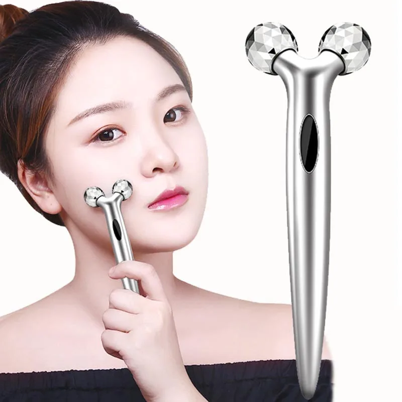 Mini Roller Massager 360 Rotate 3d Full Body Shape Massage For Face