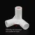 3pcs 16mm Pvc Straight Elbow Tee Connector Four Way Joint 90 120 Degree ...