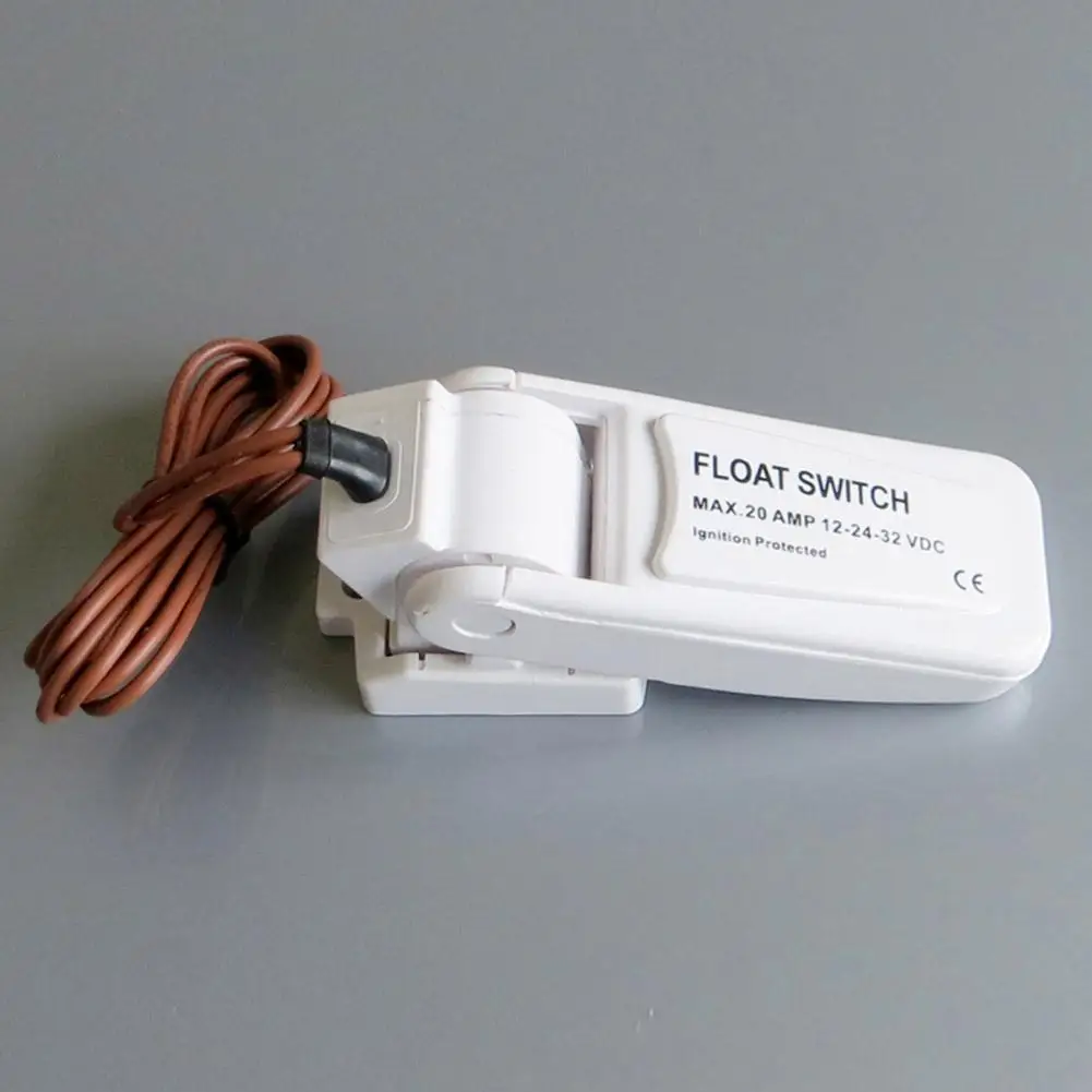 Perfect New Bilge Pump Float Switch 12V 24V or 32V For Boat Yacht White ...