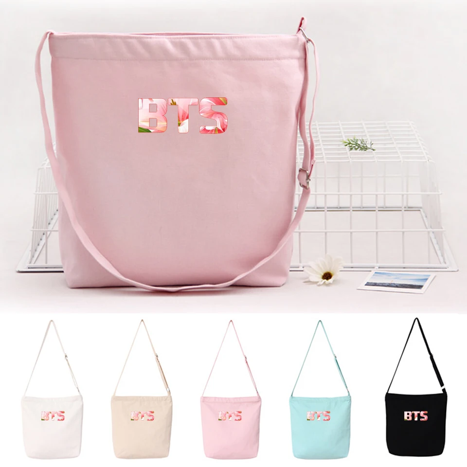 2018 Kpop Style New arrival BTS Crossbody Bag Large women Handbags ...