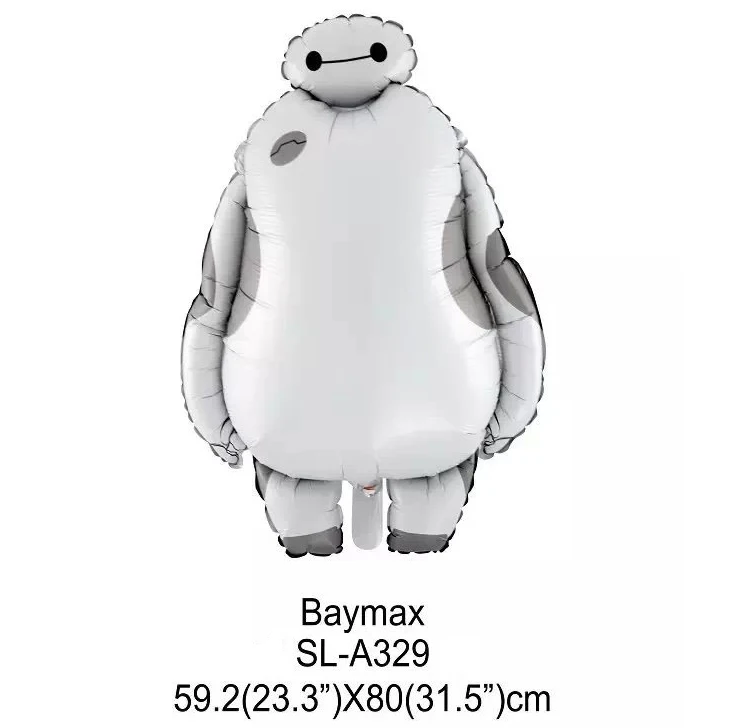 50pcs/lot Hot Baymax Balloon Big Hero 6 Birthday Gift for Kids Party ...