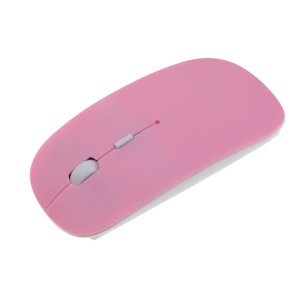 kebidumei Ultra Thin USB 2.4Ghz Wireless Mouse Optical Gaming For Apple ...