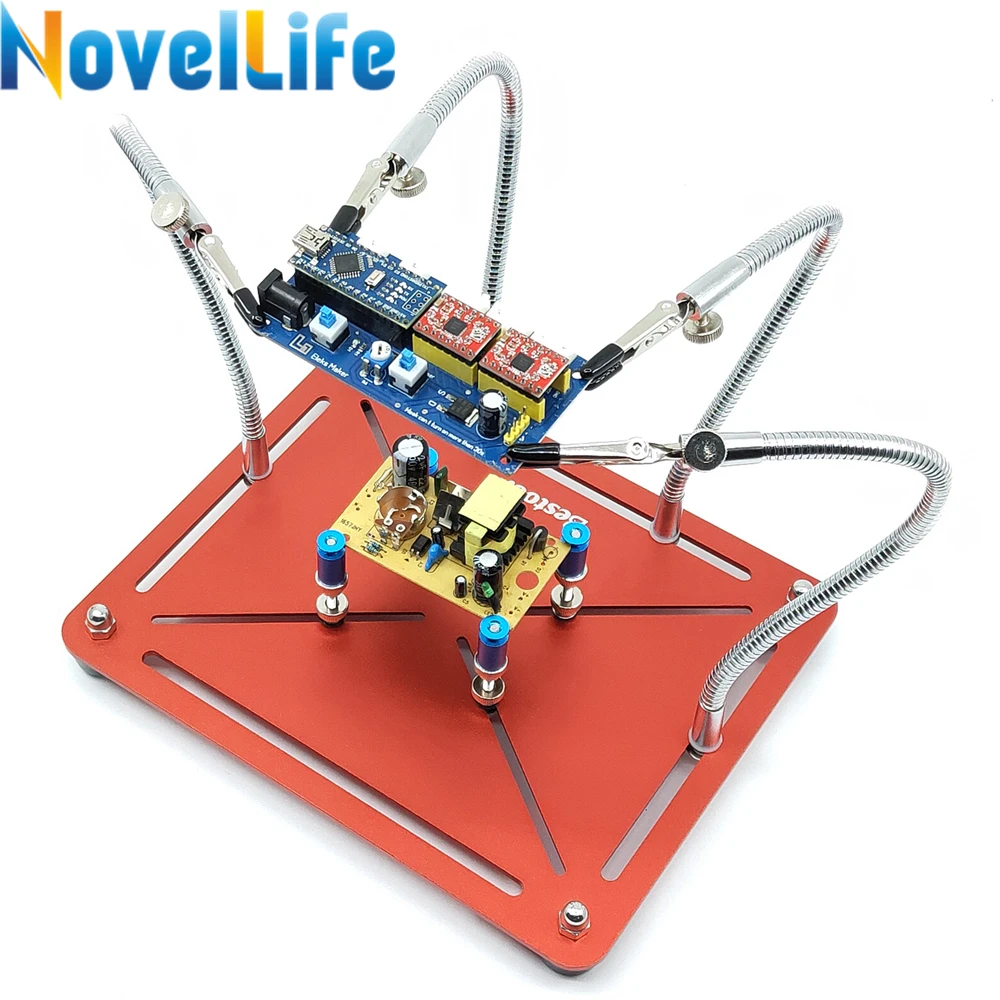 NovelLife Helping Hands Soldering Tool Third Pana PCB Board Holder ...