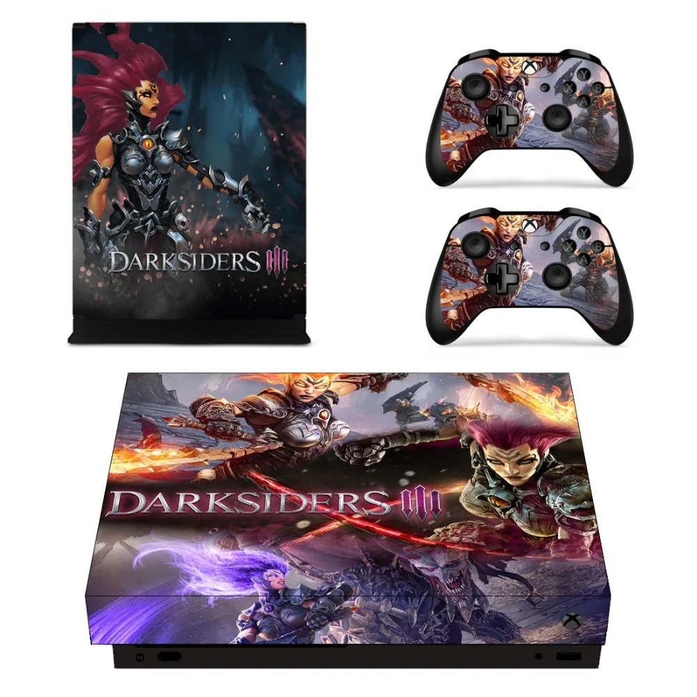 Darksiders 3 Xbox One X Skin Sticker - ConsoleSkins.co