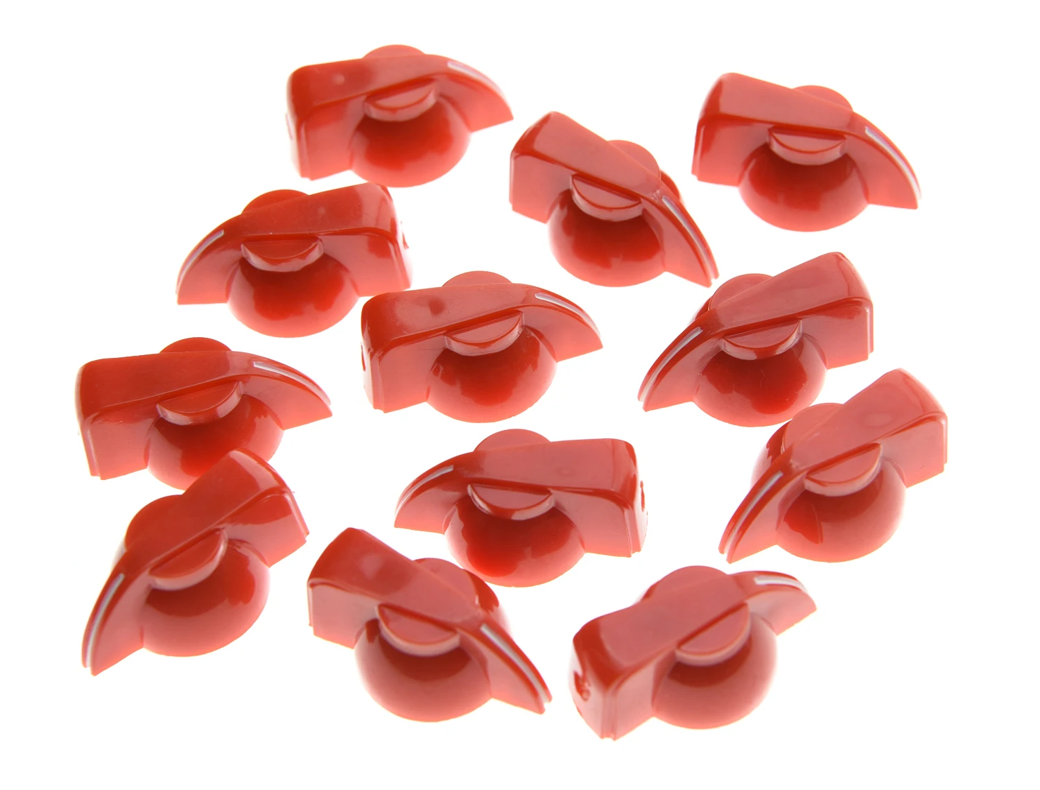 KAISH-Pack-of-12-Brass-Insert-Guitar-Chicken-Head-Knob-AMP-Effect ...