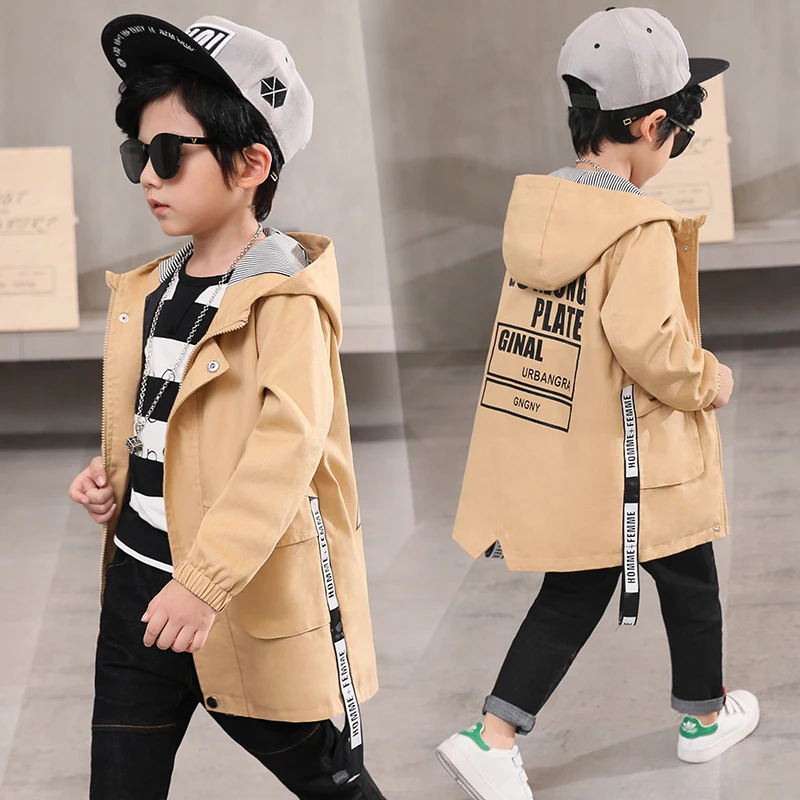 Children's wear boys' coats spring clothes 2018 new boy fashion ...