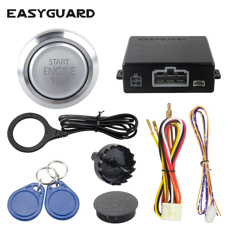 QUALITY-RFID-keyless-go-system-car-alarm-with-transponder-easy-to ...