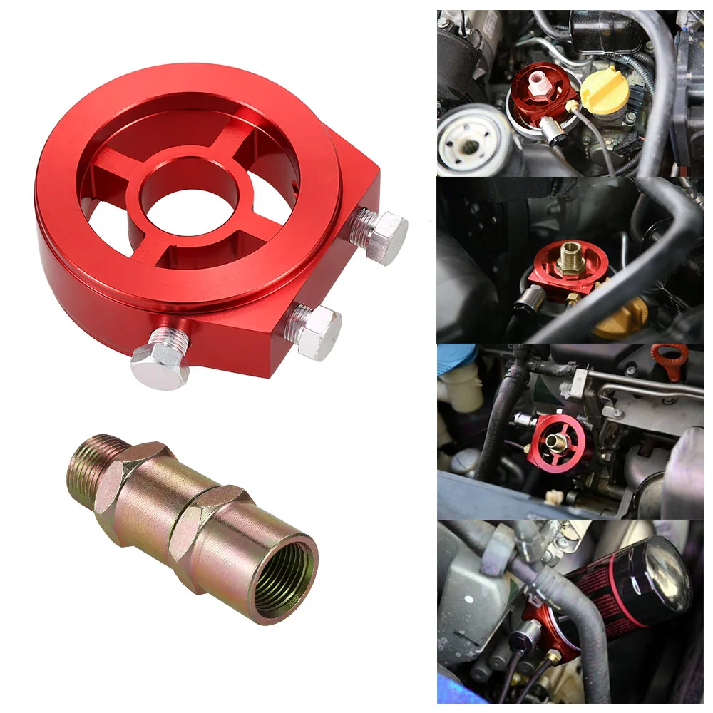 Universal Oil Filter Adapter Cooler Sandwich Plate - buy at the price ...