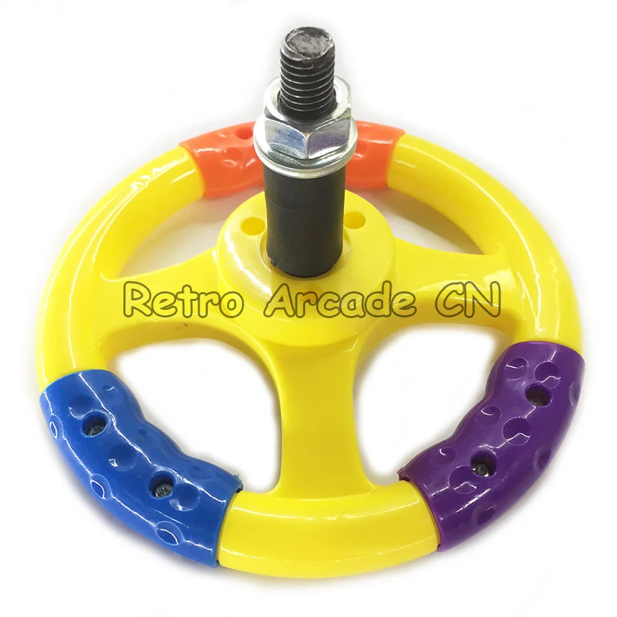 1set Kids Swing machine steering wheel Racing kiddie rides Plastic Dia ...